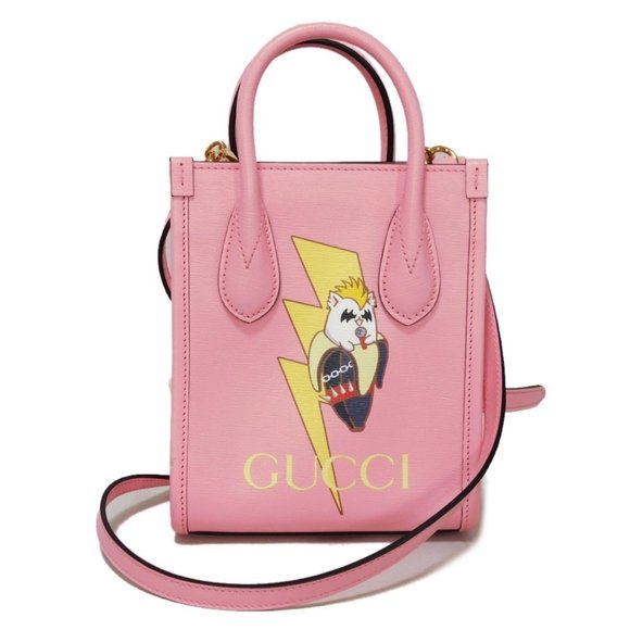 Gucci | Bags | Gucci Gucci Handbag Bananya Tote Banana Bolt Inazuma ...